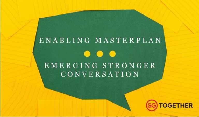 Enabling Master Plan: Emerging Stronger Conversation – The Singapore ...