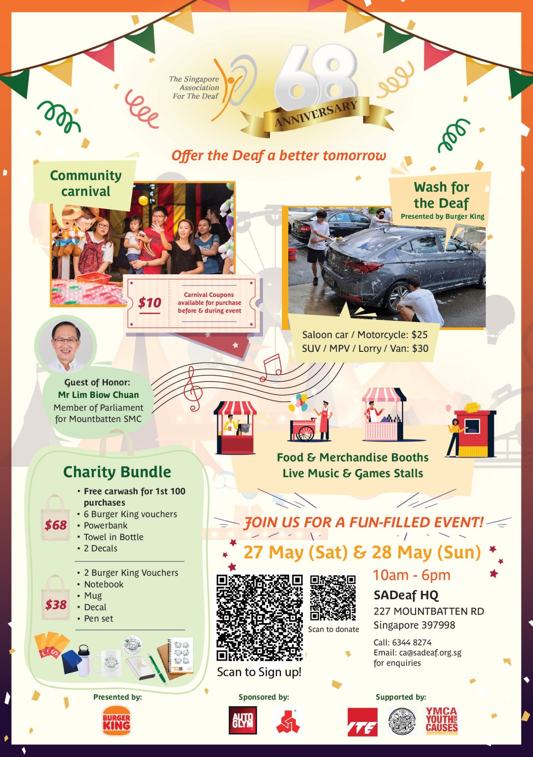 SADeaf’s 68 Anniversary Charity Car Wash and Carnival – The Singapore ...