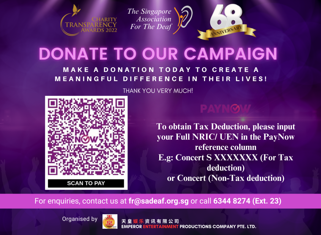 Hearts Can Hear – SADeaf 68th Anniversary Charity Concert – The ...