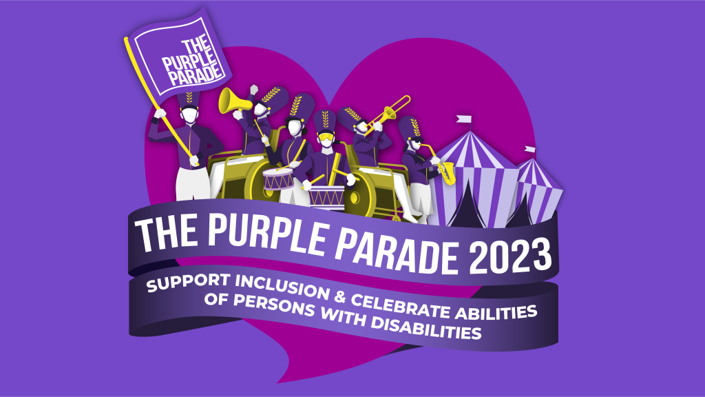The Purple Parade Contingent March – The Singapore Association for the Deaf