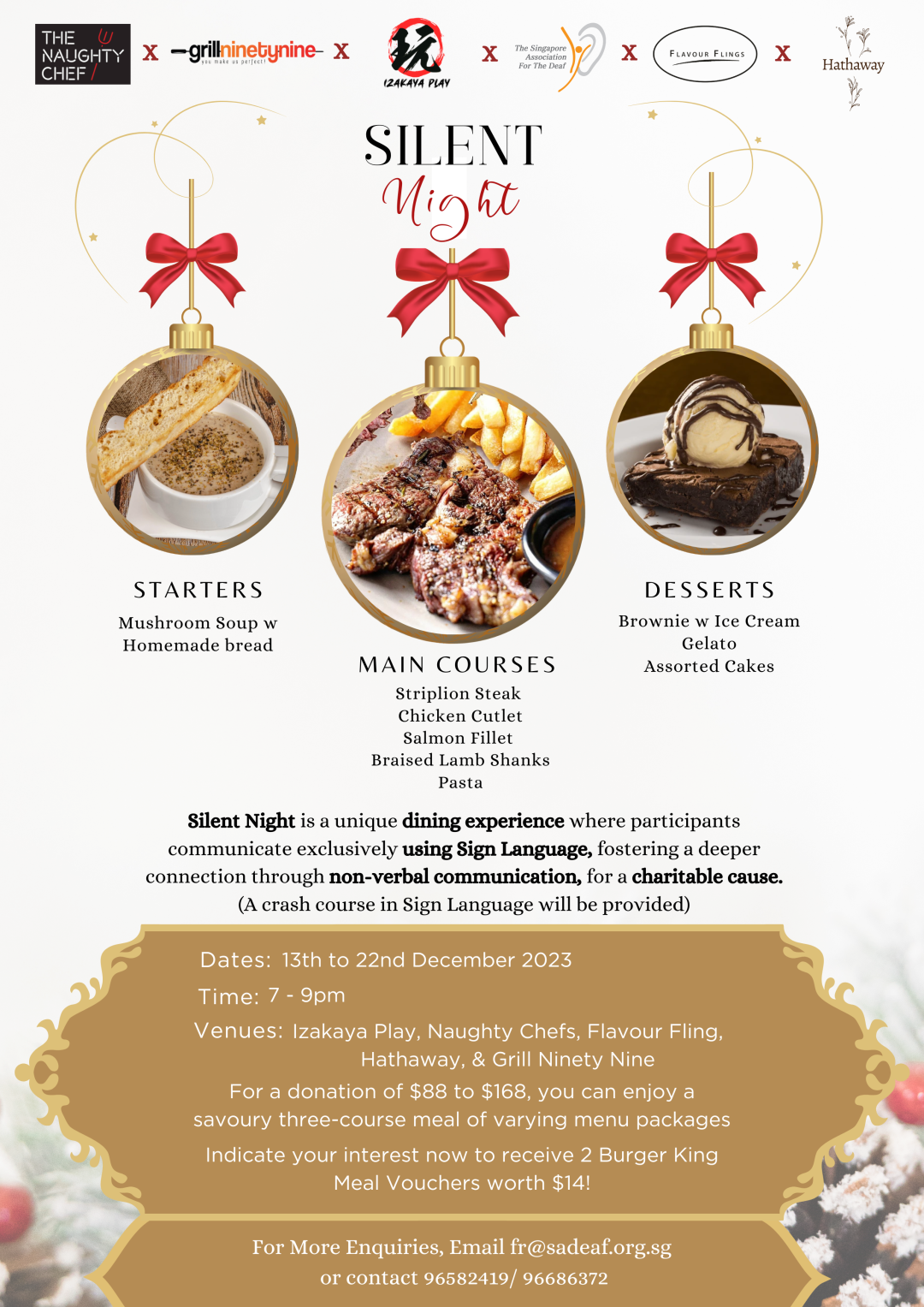 Silent Night – The Singapore Association for the Deaf